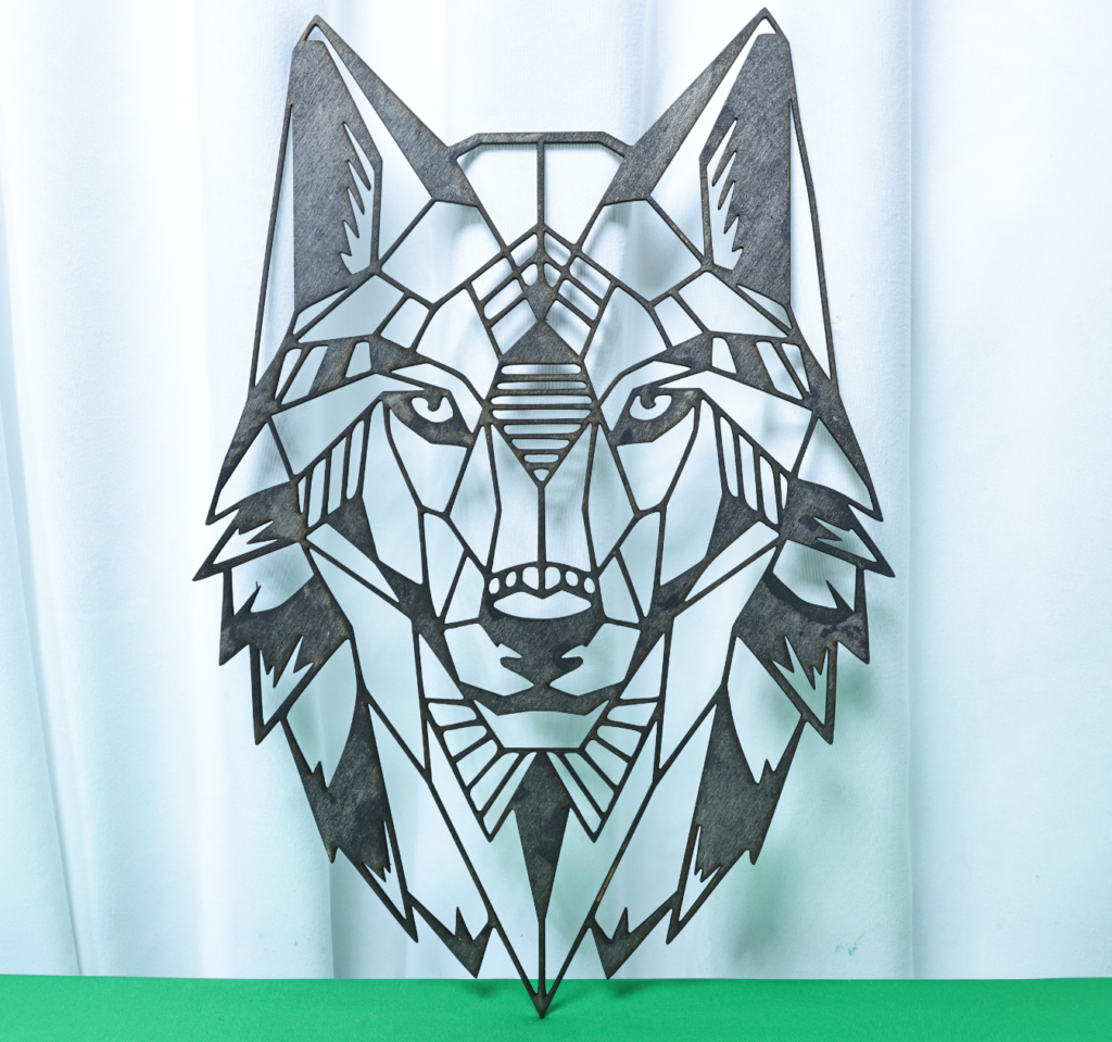 Cutout of a Wolf - Newfie Laser Productions