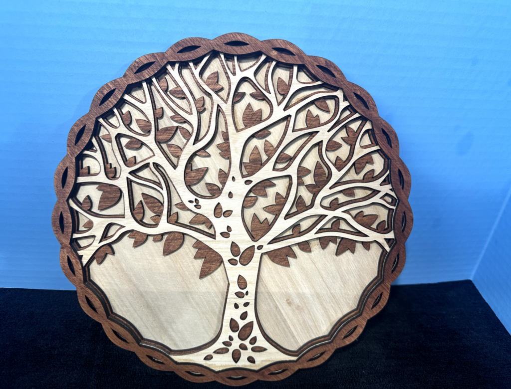3D Layered Tree of Life - Newfie Laser Productions